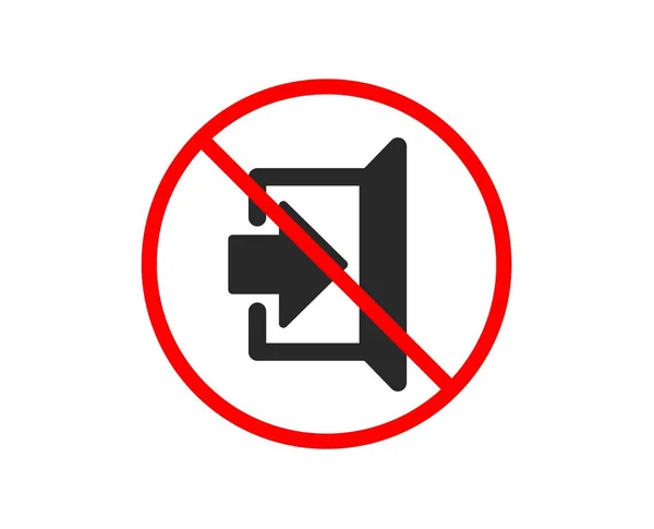 No exit icon Vector Art Stock Images | Depositphotos