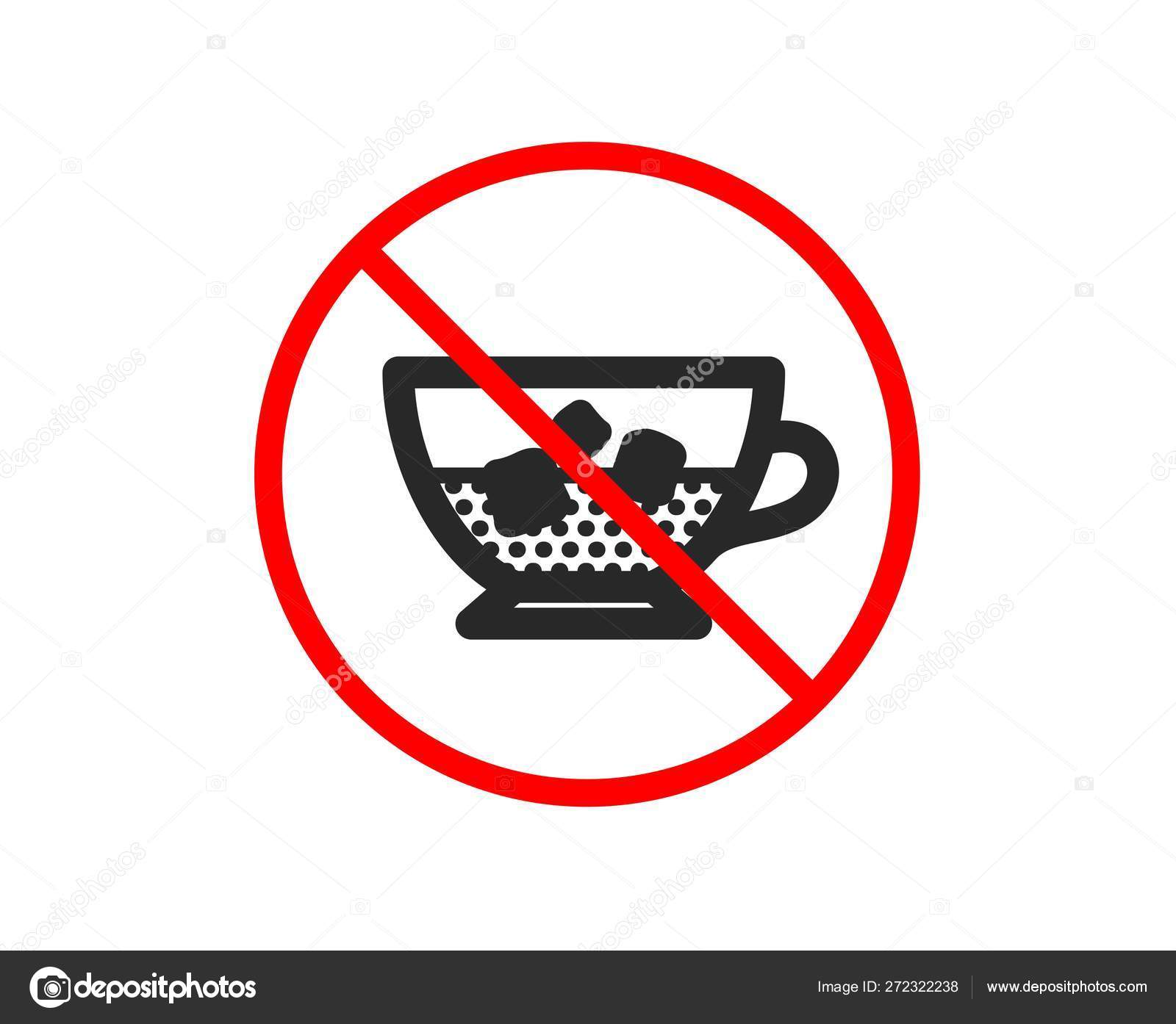 Coffee with ice icon. Cold drink sign. Vector Stock Vector Image by ...