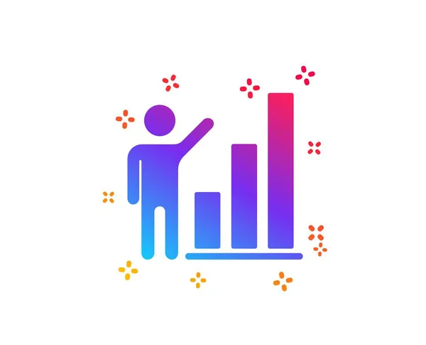 Chart icon. Report graph sign. Vector Stock Vector by ©Blankstock 278522666