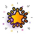 Loyalty star icon. Bonus points. Discount program. Vector Stock Vector ...