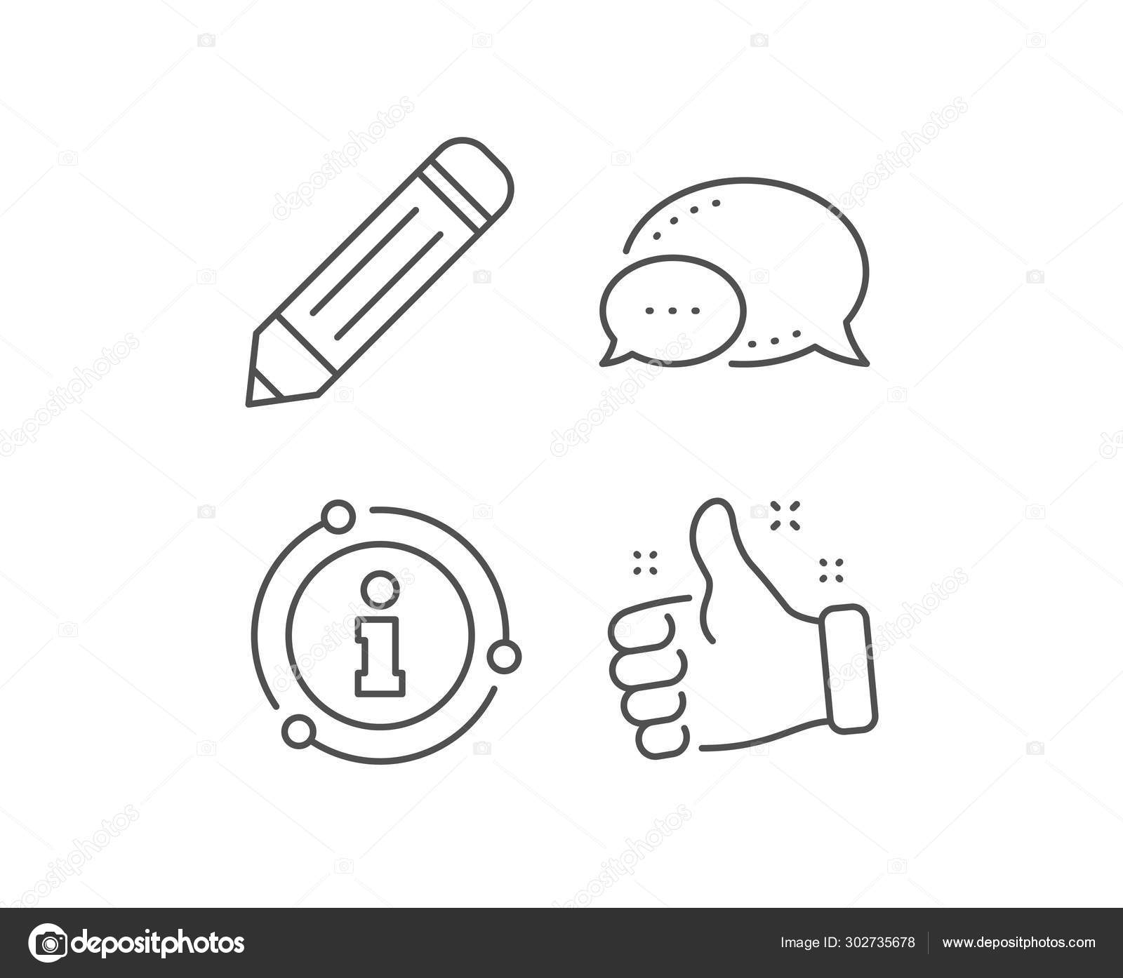 Pencil line icon. Edit sign. Vector Stock Vector by ©Blankstock 302735678