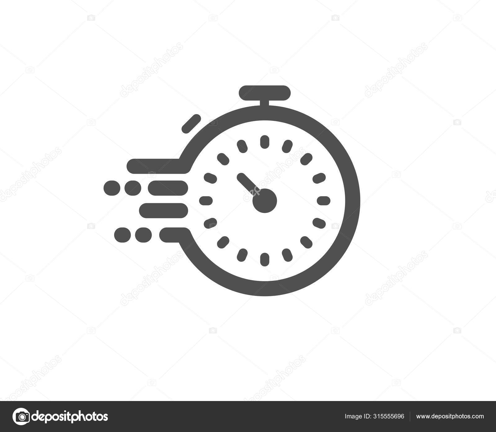 Timer icon. Time management sign. Stopwatch. Vector Stock Vector by ...