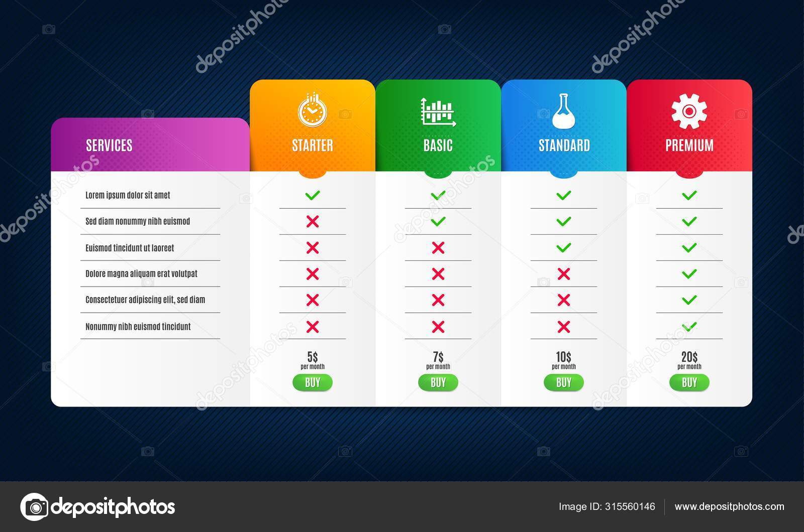 Diagram chart, Chemistry lab and Time icons set. Service sign ...
