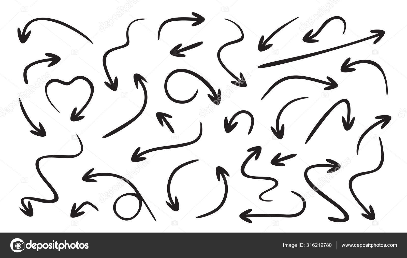 Straight Line With Arrows