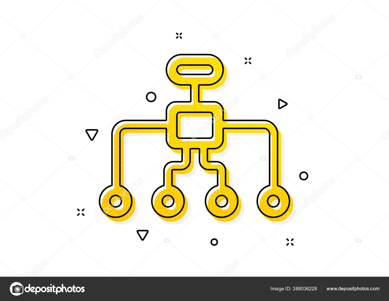 Business Architecture Sign Restructuring Icon Delegate Symbol Yellow ... Business Architecture Sign Restructuring Icon Delegate Symbol Yellow ...