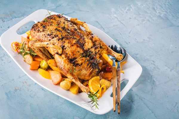 Pieczony indyk i warzywa Stock Photos, Royalty Free Pieczony indyk i ...