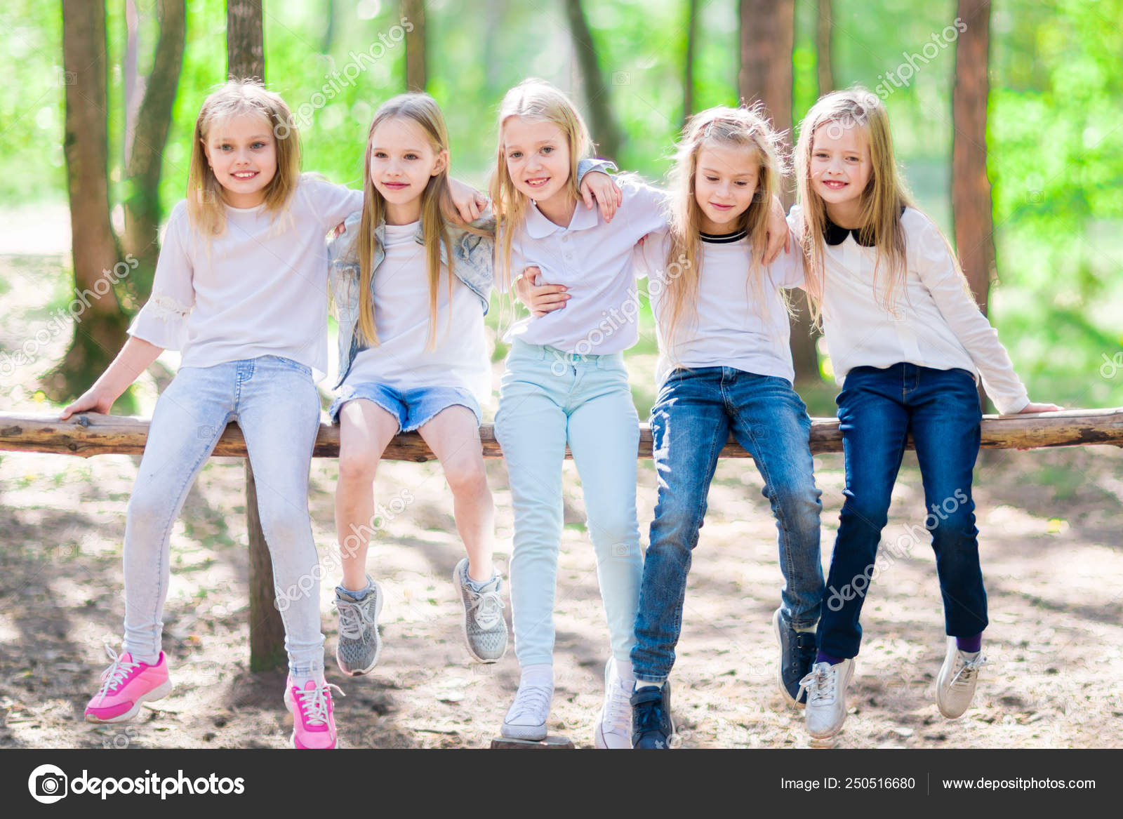 Five Little Girls