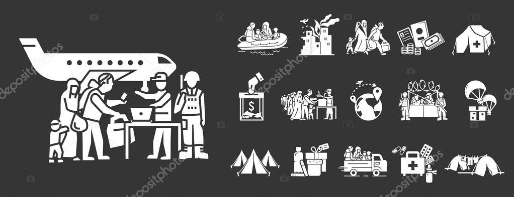Migrant worker Vector Art Stock Images | Depositphotos