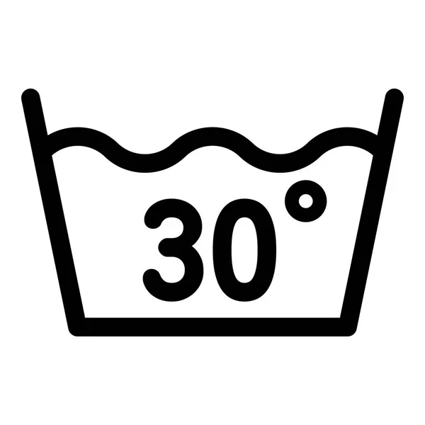 30 grad waschen symbol Stock-Vektorbilder | Depositphotos
