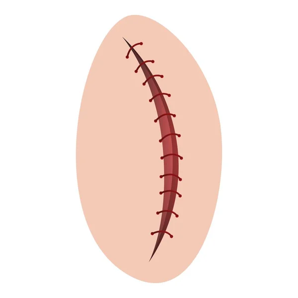 Laceration suture icon, cartoon style Stock Vector Image by ©Nsit0108 ...