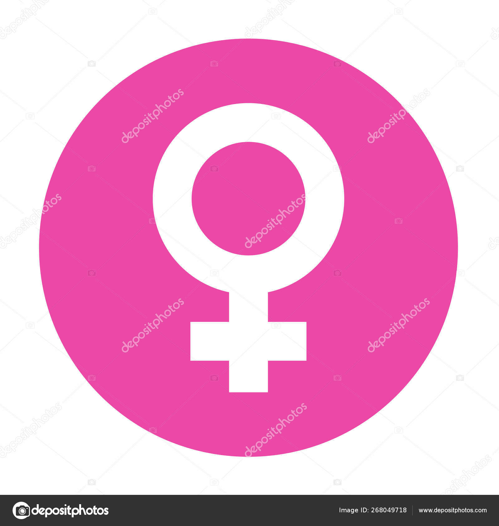 Feminist Symbol Pink
