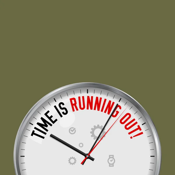 Time running out Vector Art Stock Images | Depositphotos