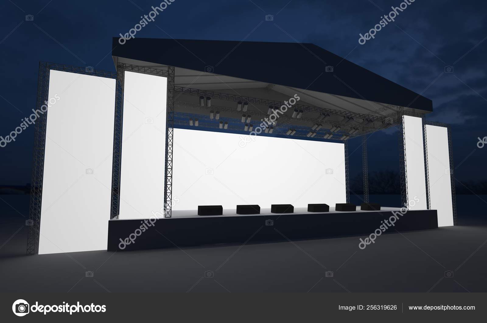 3d Outdoor Stage Design