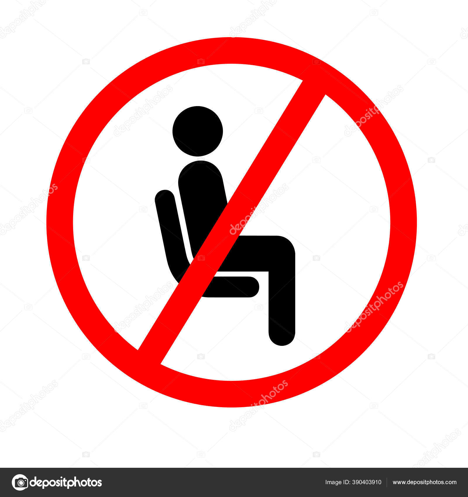 Sit Here Signage Restaurants Public Places Inorder Encourage People ...