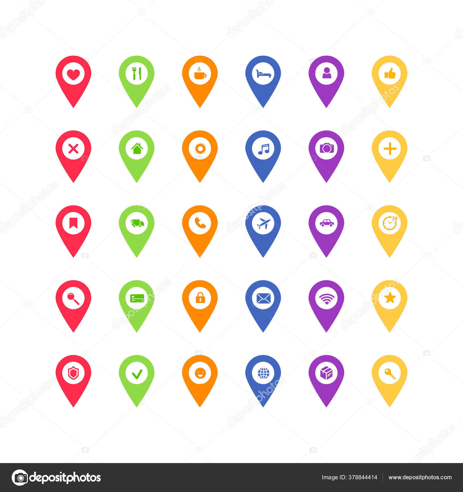 Icono De Punto Point Simple Vector Icon. Illustration Symbol Design