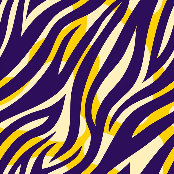 Yellow Tiger Stripes Background