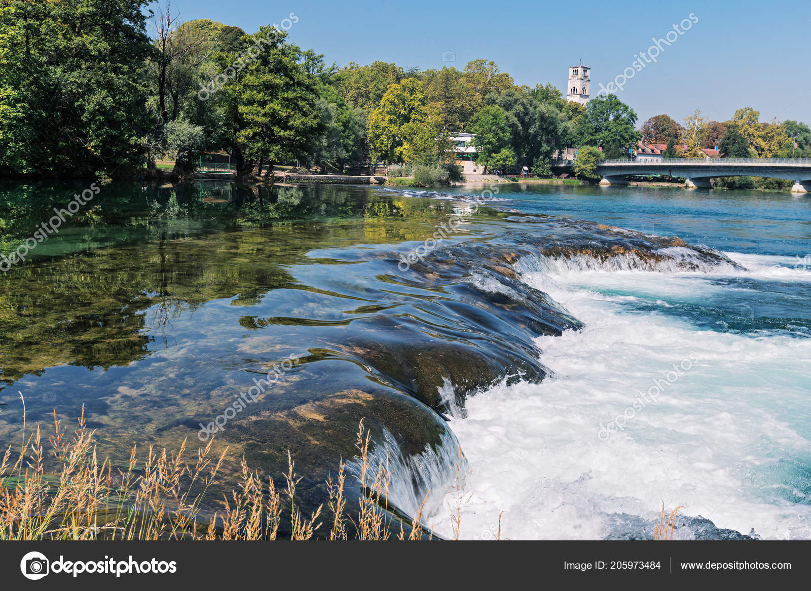 Bihac Town View Una River Bosnia Herzegovina Stock Photo by ...
