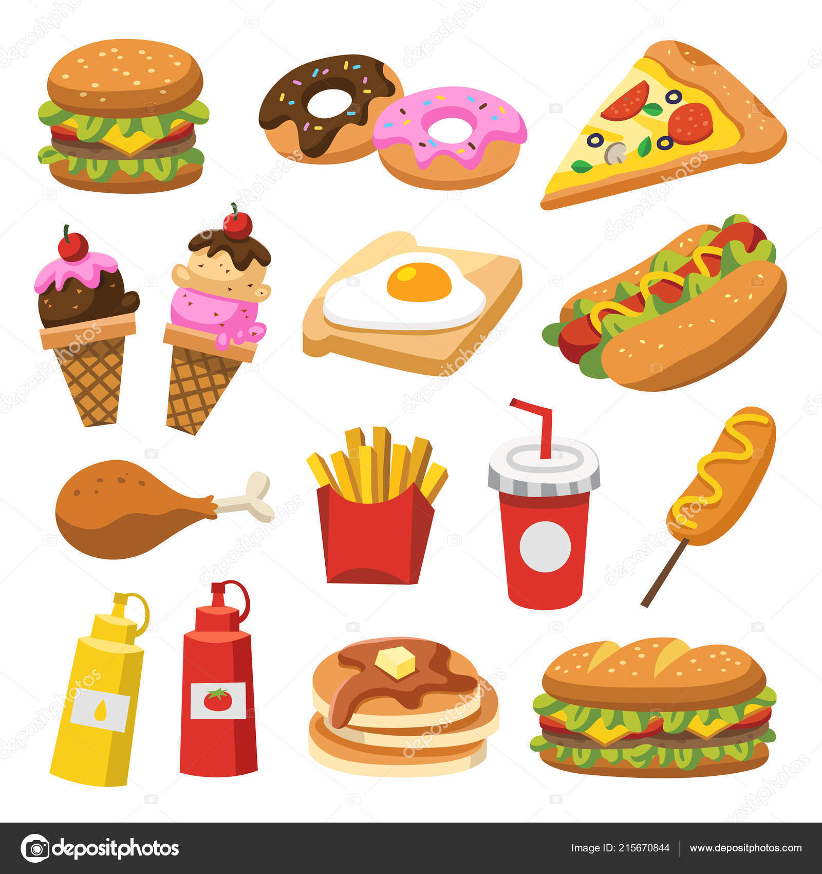 Tasty Food Clipart