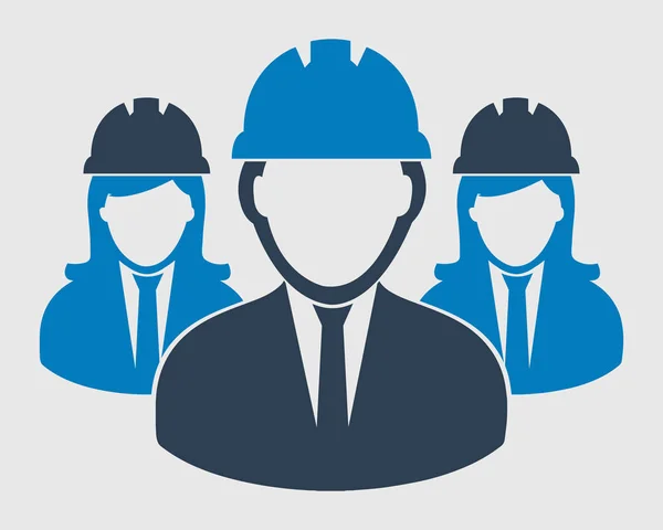 Worker, Engineer Icon. Flat style vector EPS. - Stock Image - Everypixel