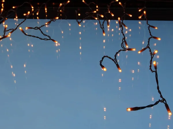 Backyard string lights Stock Photos, Royalty Free Backyard string ...