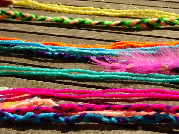 Close Colorful Strings — Stock Photo © Imagesto #245187046