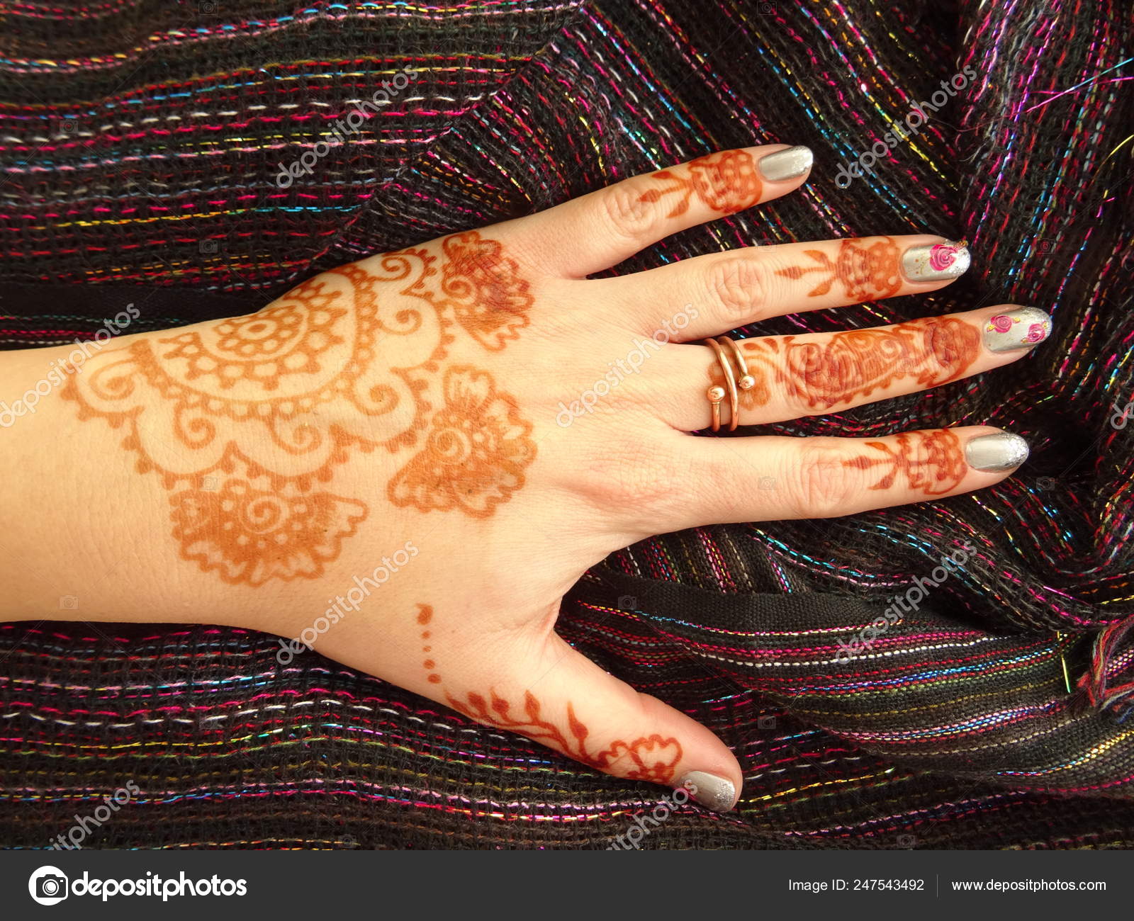 Hindu Hand Tattoos