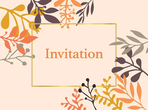 7,930,013 Fall invitation background Vector Images | Depositphotos