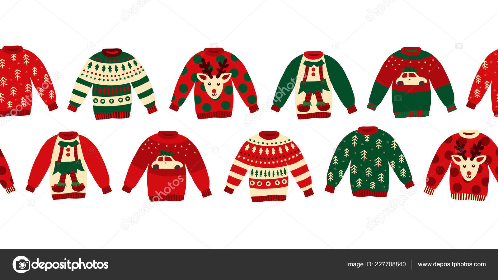 Hässlicher Pullover Partybanner