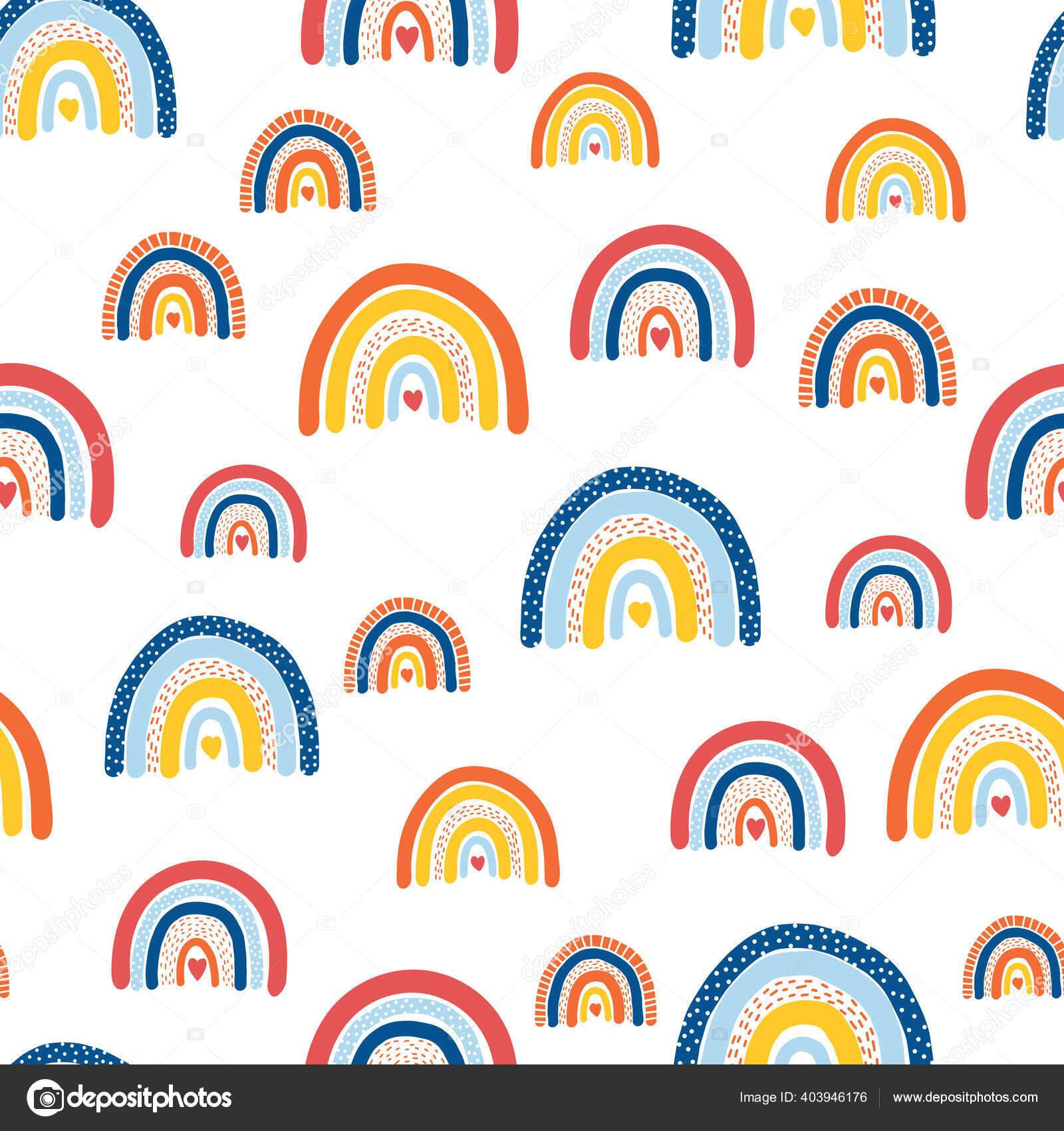 Clip Art & Image Files Scrapbooking Over The Rainbow Digital Papers ...