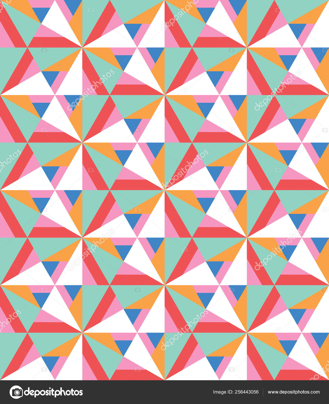 Triagle Colorful Patterns