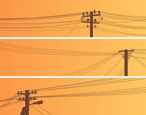 100,000 Power poles Vector Images | Depositphotos