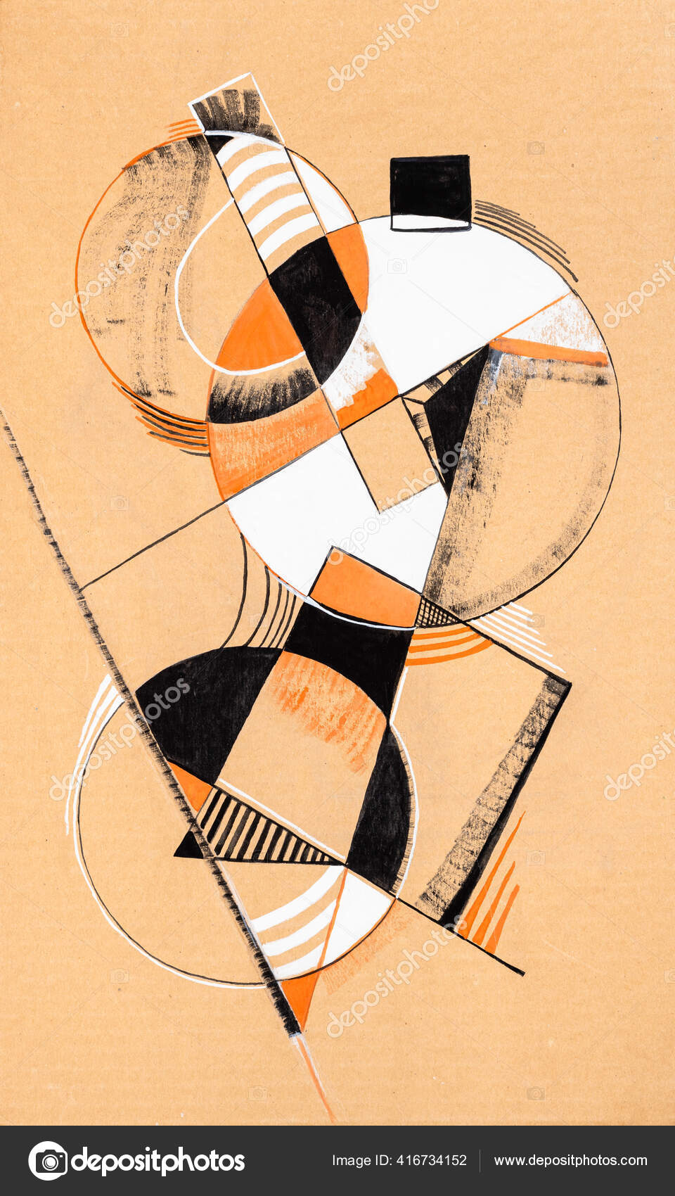 Geometric Colored Abstract Shapes Overlay Colored Figures Shapes ...