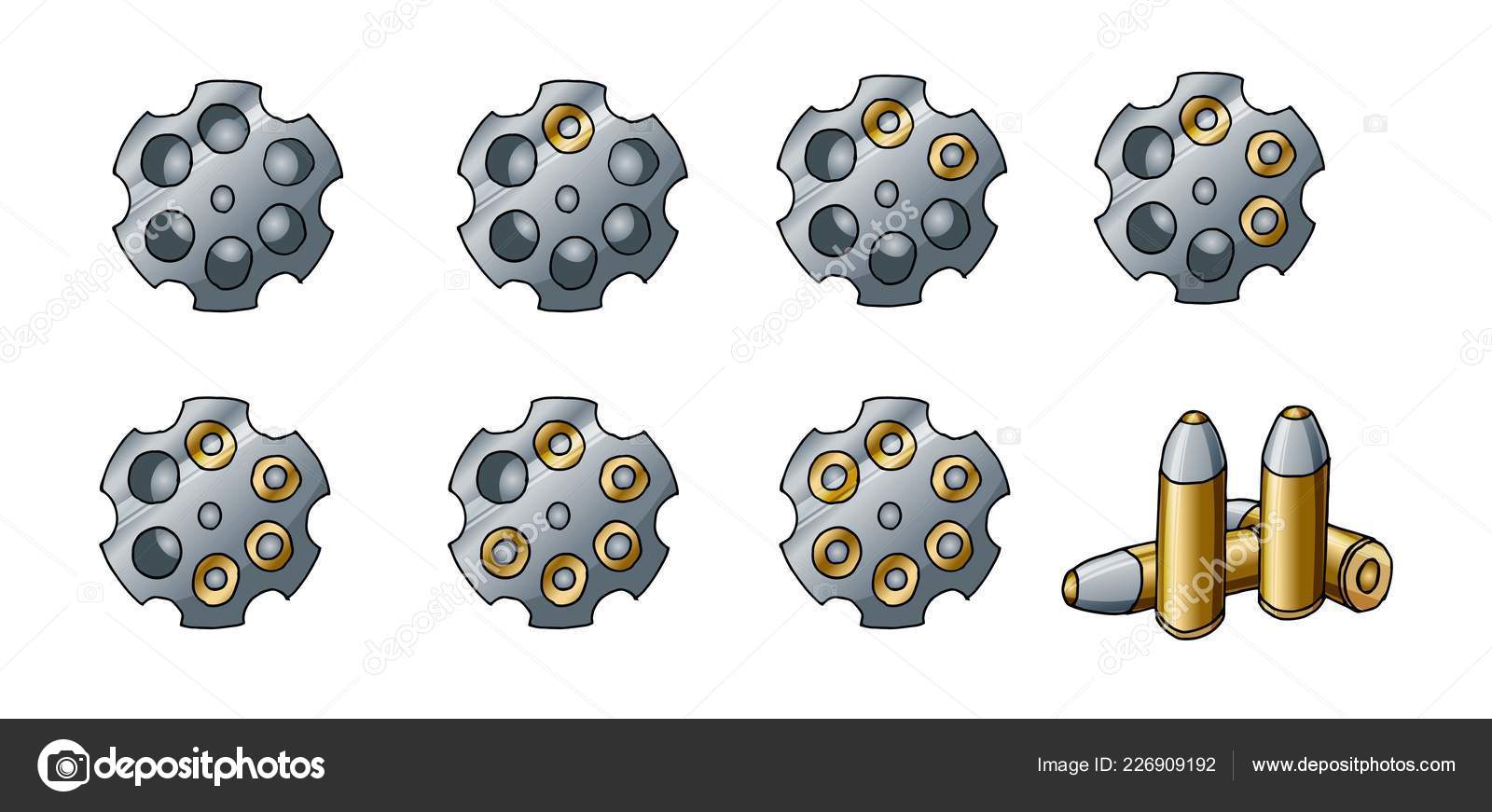 Revolver Cylinder Clip Art