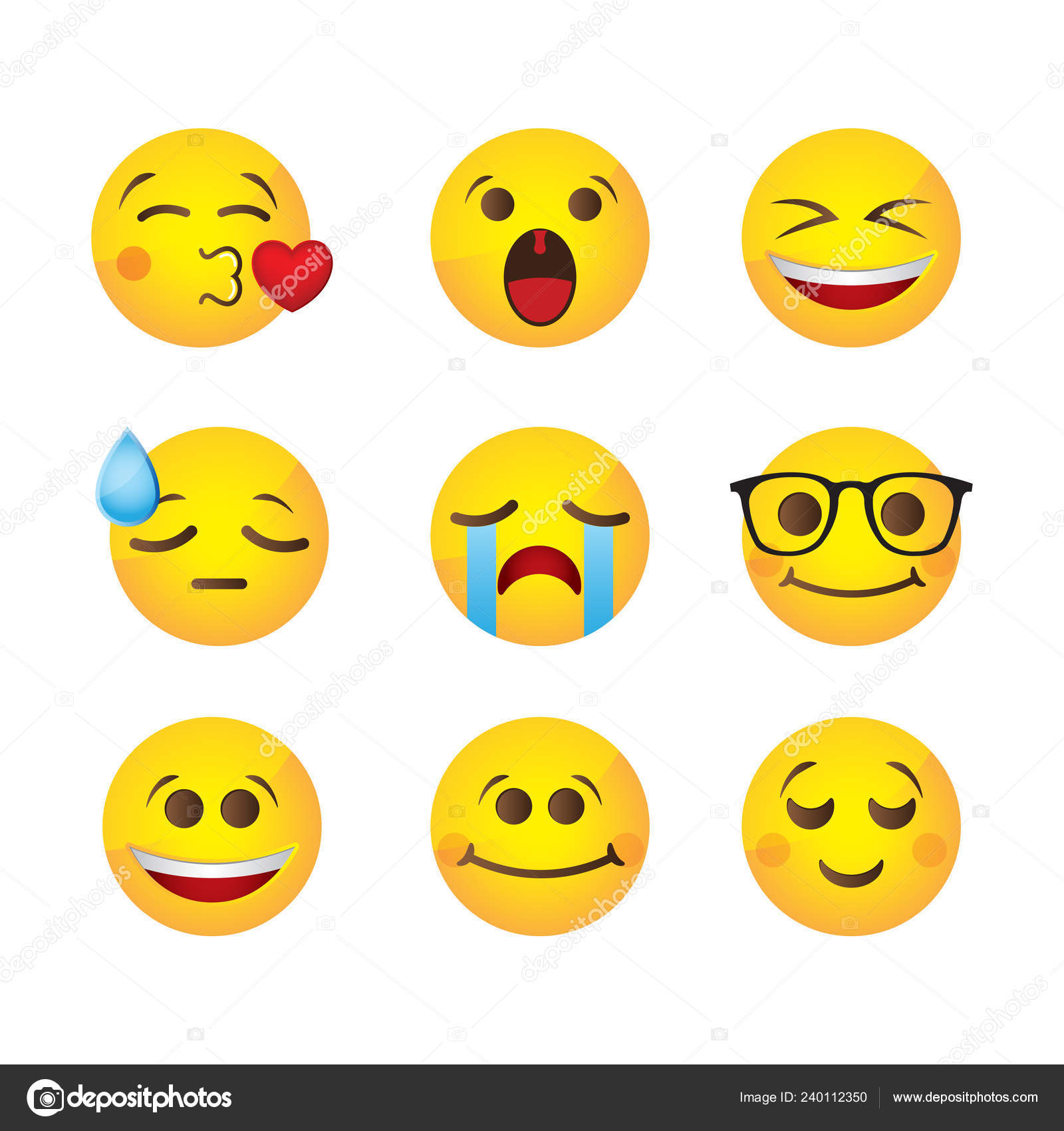 Interested Face Emoticon