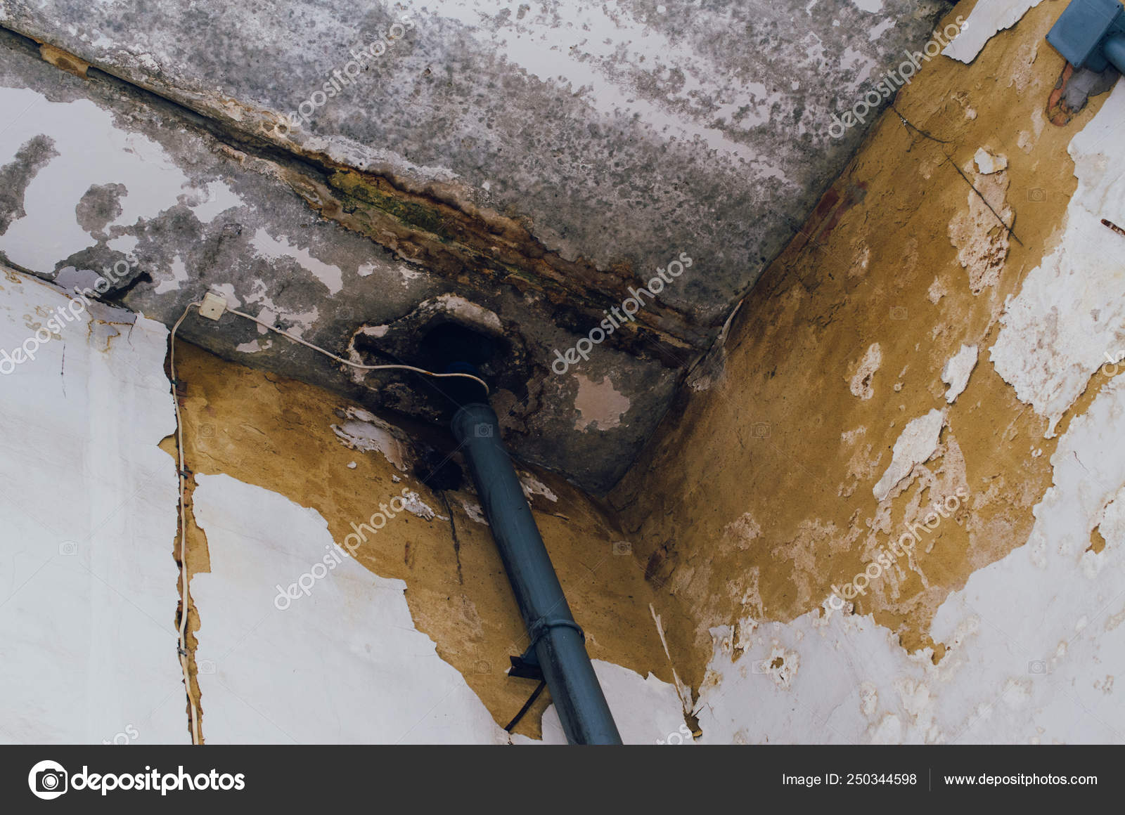 Wet Spot On Ceiling After Heavy Rain | Shelly Lighting