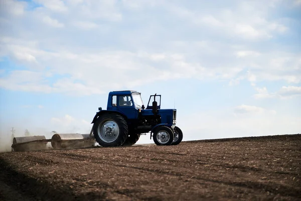 Blue tractor Stock Photos, Royalty Free Blue tractor Images | Depositphotos