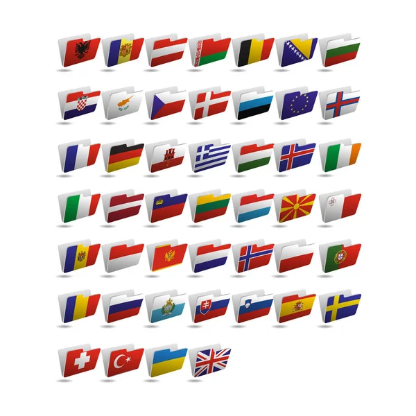 100,000 3d flags europe Vector Images | Depositphotos