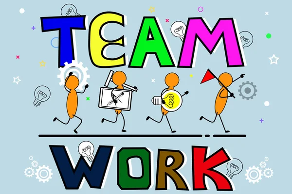 Great Teamwork Clipart