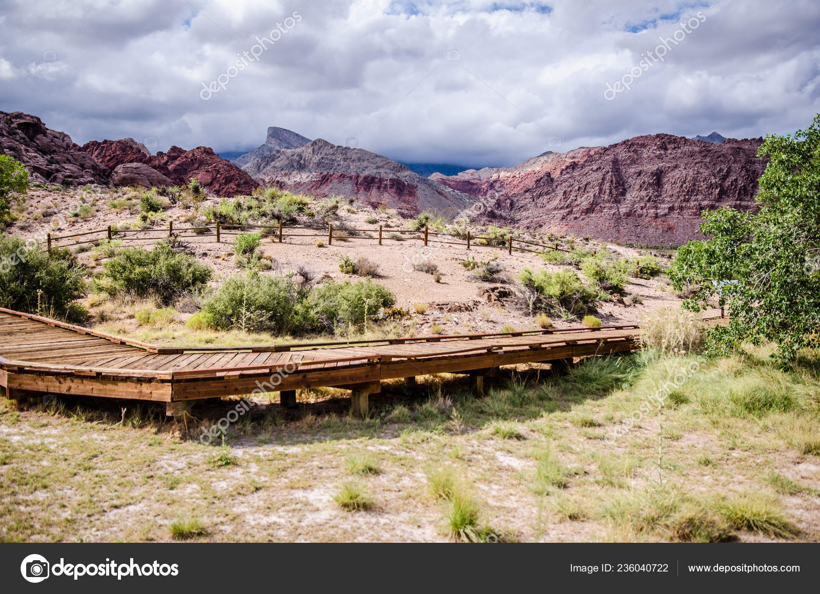Boardwalks Hiking Trails Red Rock Canyon National Conservation Area ...