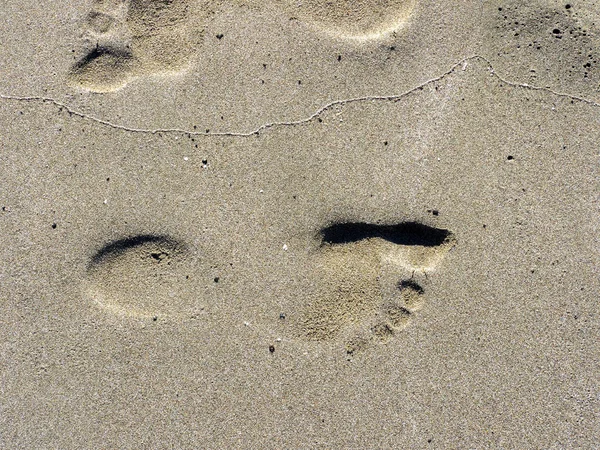 Footprint on beach Stock Photos, Royalty Free Footprint on beach Images ...