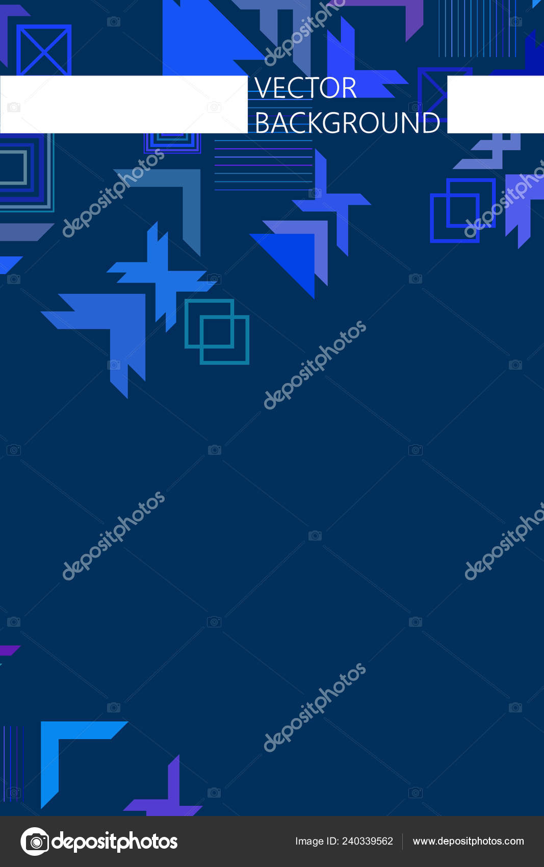 Vector Modern Abstract Geometric Background Brochure Cover Design Stock ...