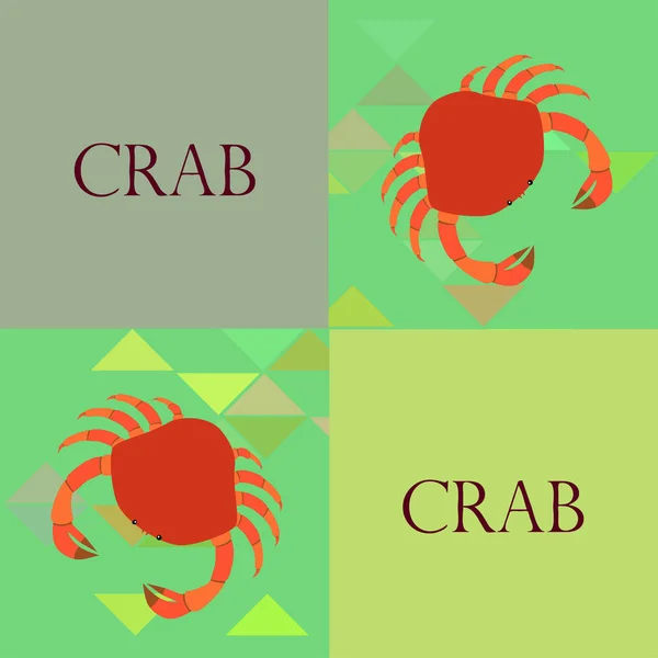 Jaiba dibujos animados Imágenes Vectoriales, Gráfico Vectorial de Jaiba ...