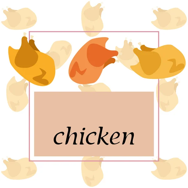 Nube de word de pollo imágenes de stock de arte vectorial | Depositphotos