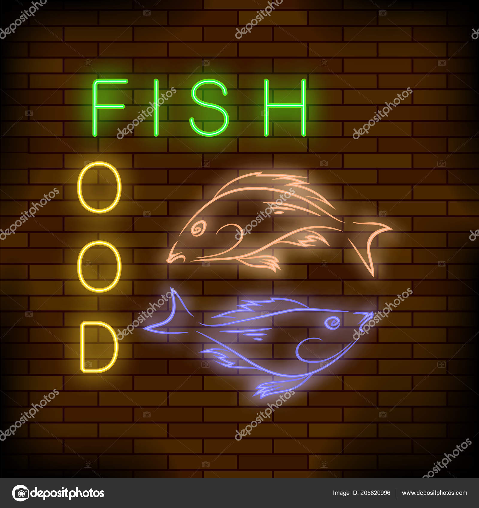 Neon Fish Sign