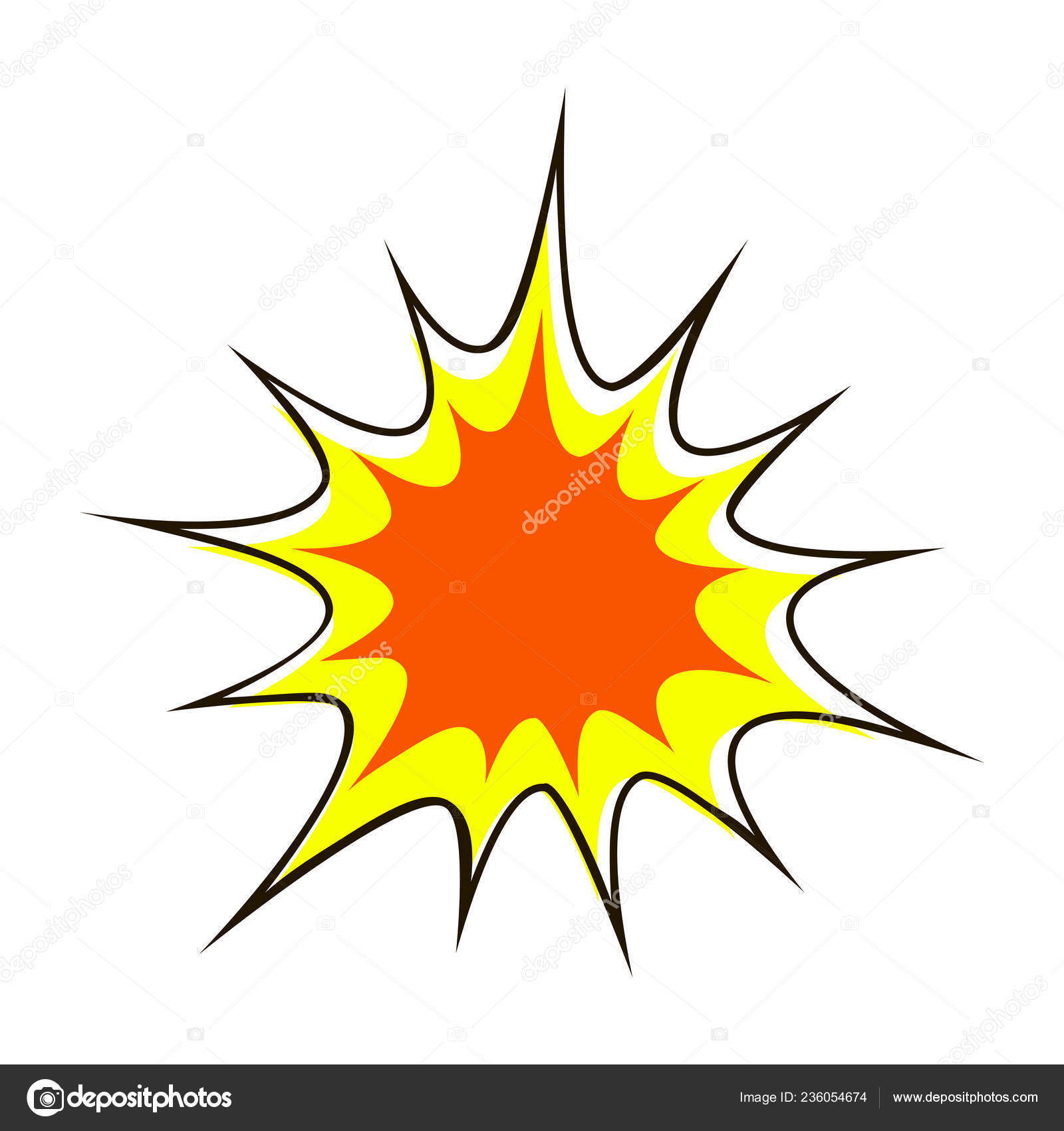 Exploding White Background