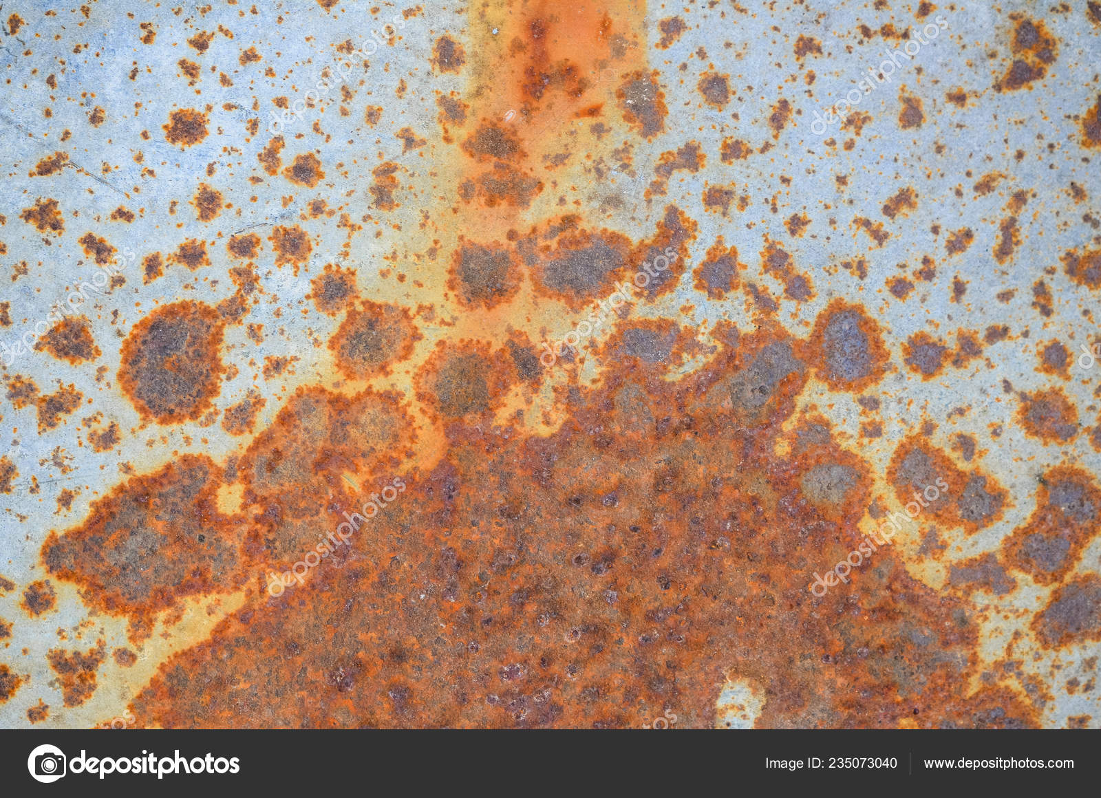 Rust Spots Metal Surface — Stock Photo © danielcgold #235073040