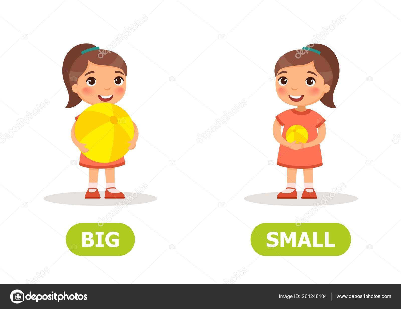 Big And Small Cartoon