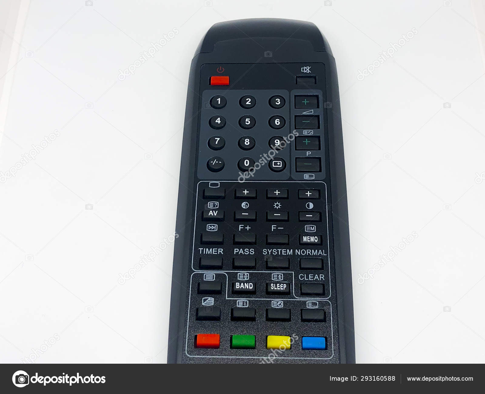 Remote Control White Background — Stock Editorial Photo © Muhur #293160588