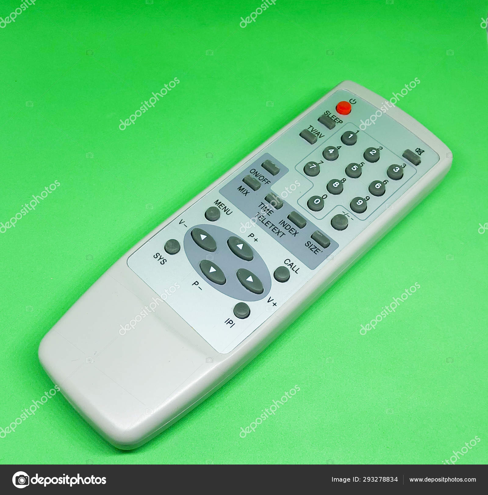 Remote Control White Background Stock Photo by ©Muhur 293278834