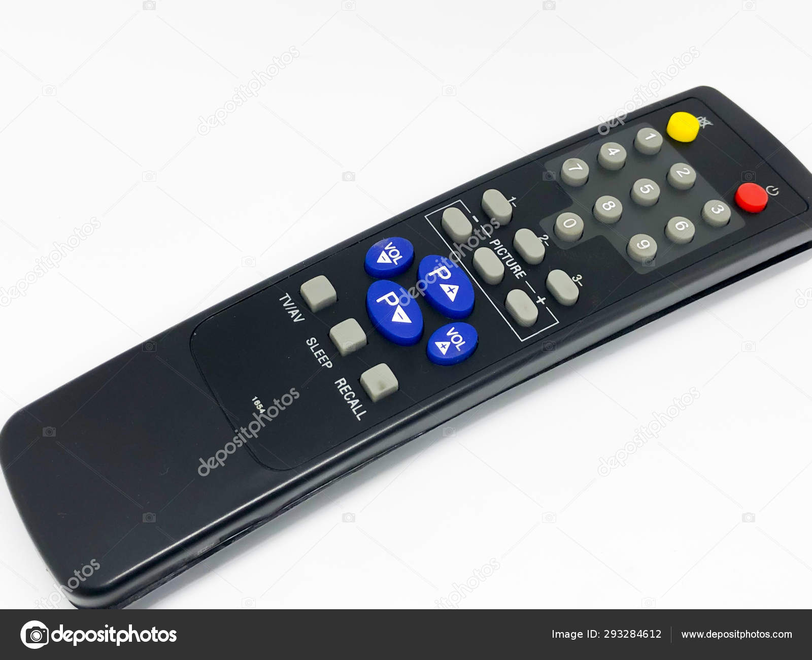 Remote Control White Background — Stock Photo © Muhur #293284612